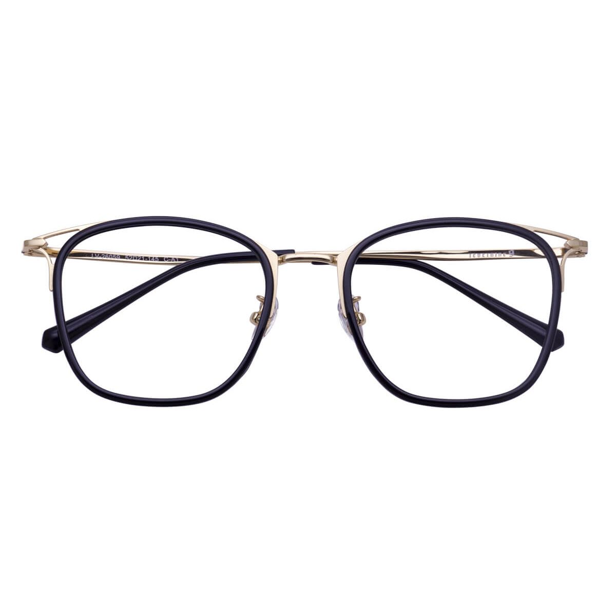 26059 Oval Black Eyeglasses Frames | Leoptique