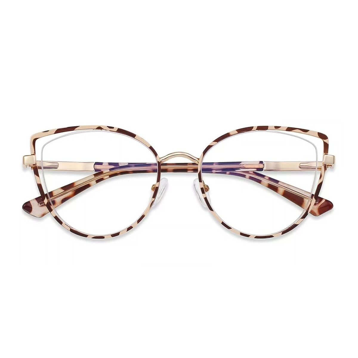 82054 Cat-eye Butterfly Tortoise Eyeglasses Frames | Leoptique