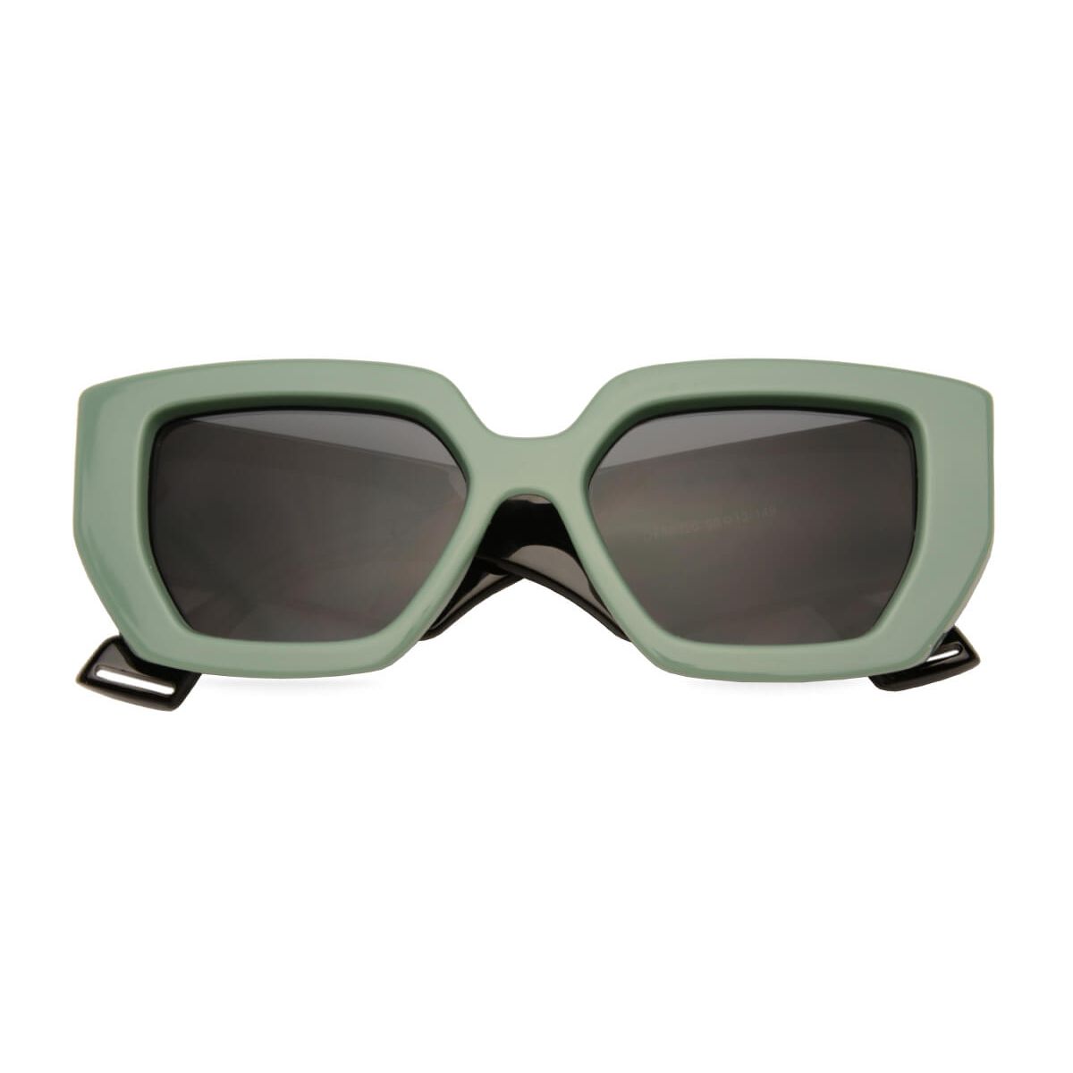 86320 Rectangle Green Eyeglasses Frames | Leoptique
