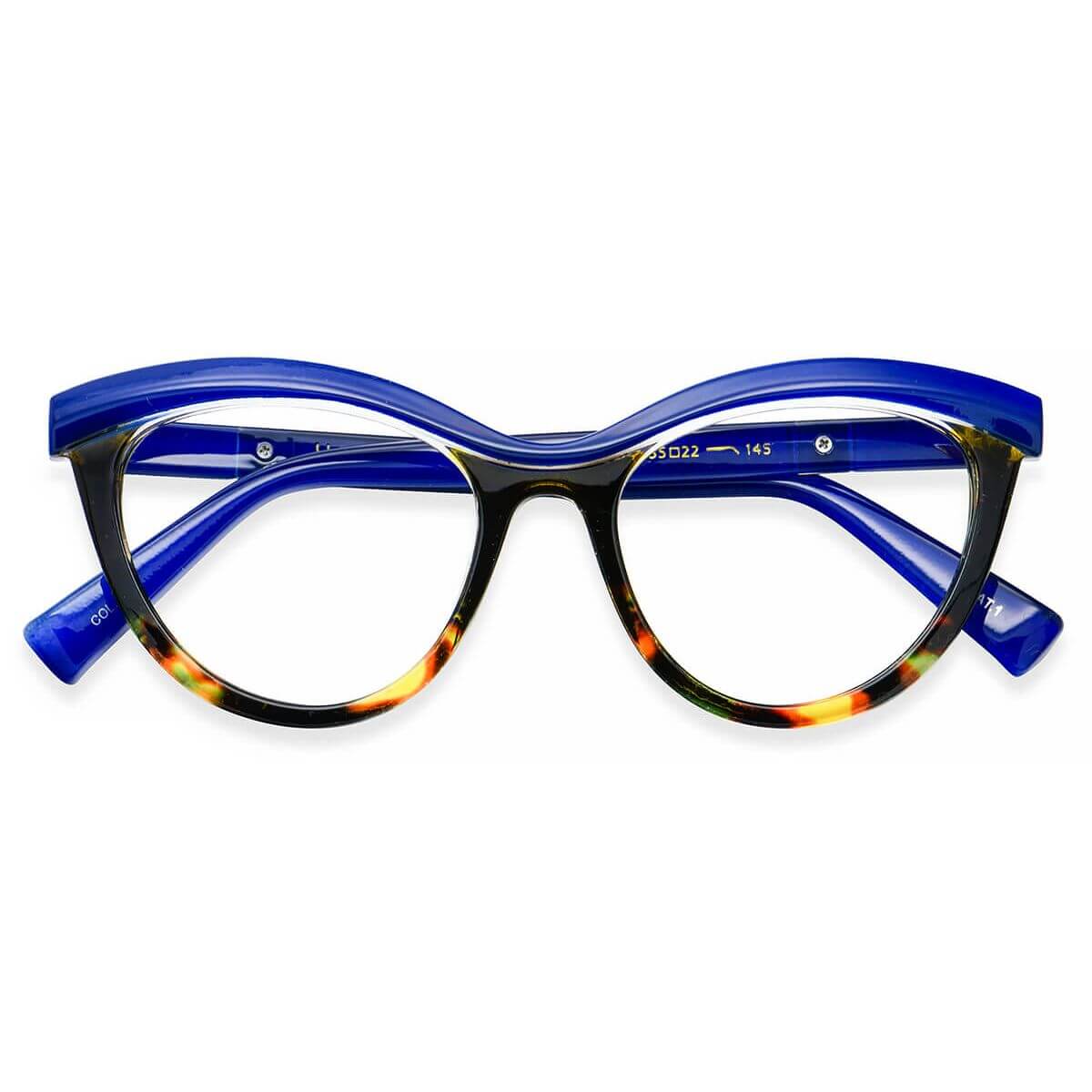 97565 Cat eye Blue Eyeglasses Frames Leoptique 97565 Cat eye Blue Eyeglasses Frames Leoptique