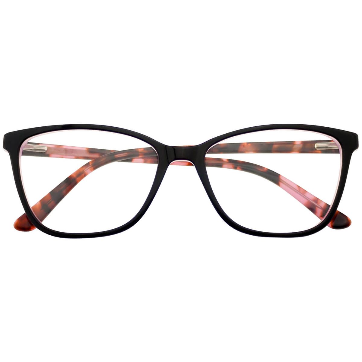 ACG-10001 Cat-eye Butterfly Black Eyeglasses Frames | Leoptique