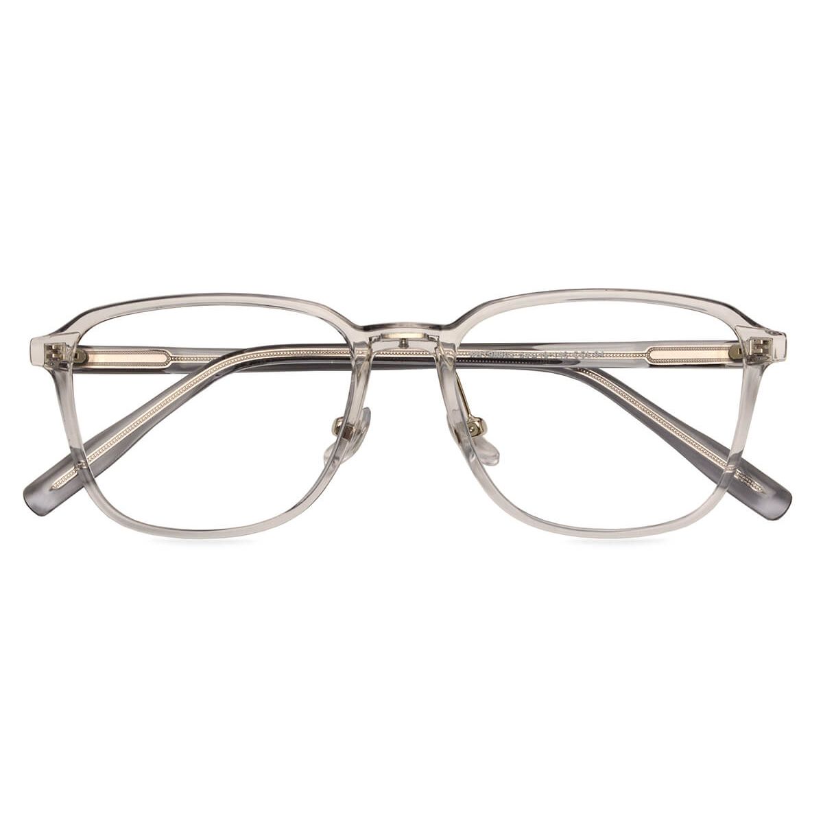 KBT98902 Oval Gray Eyeglasses Frames | Leoptique