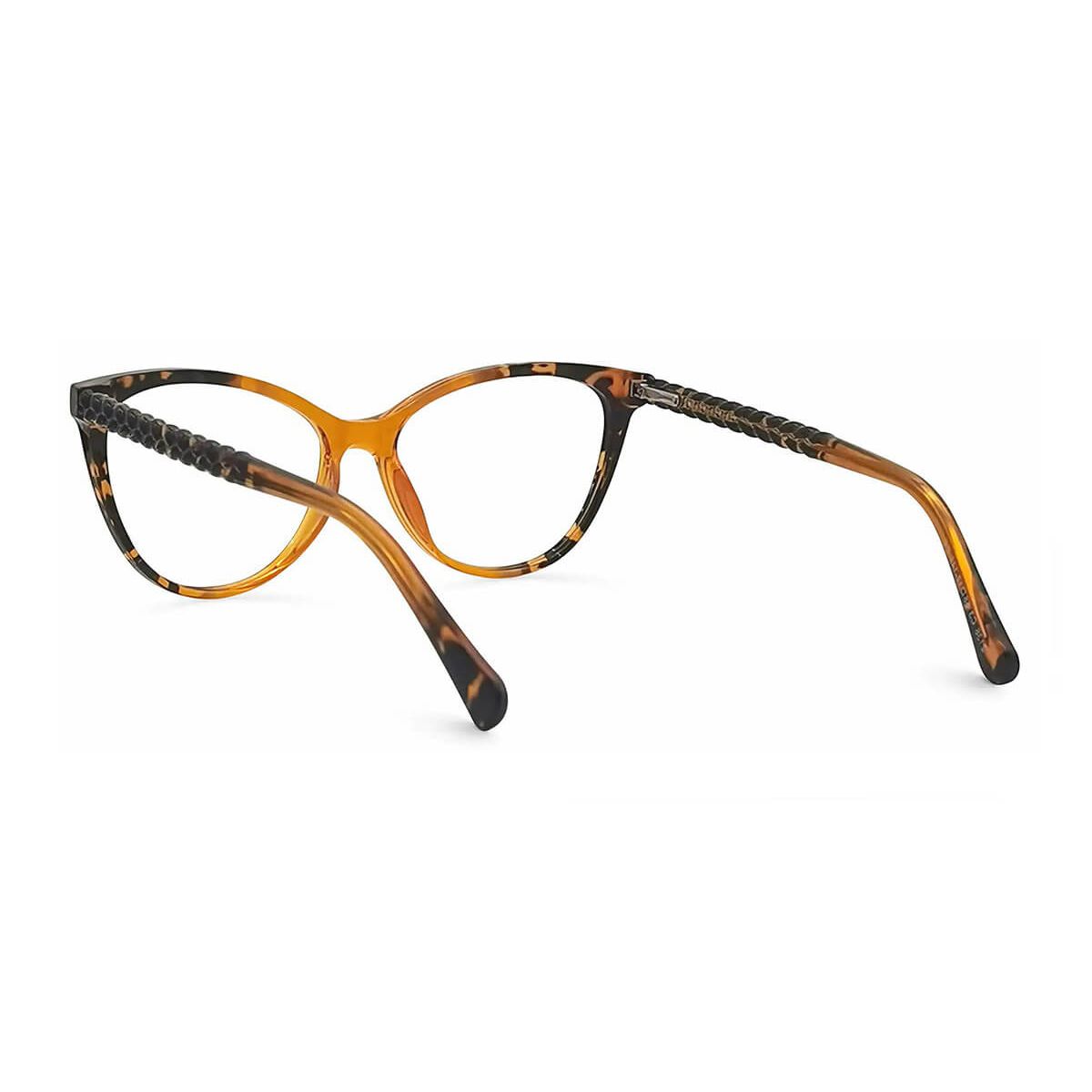 P2136 Cat-eye Tortoise Eyeglasses Frames | Leoptique