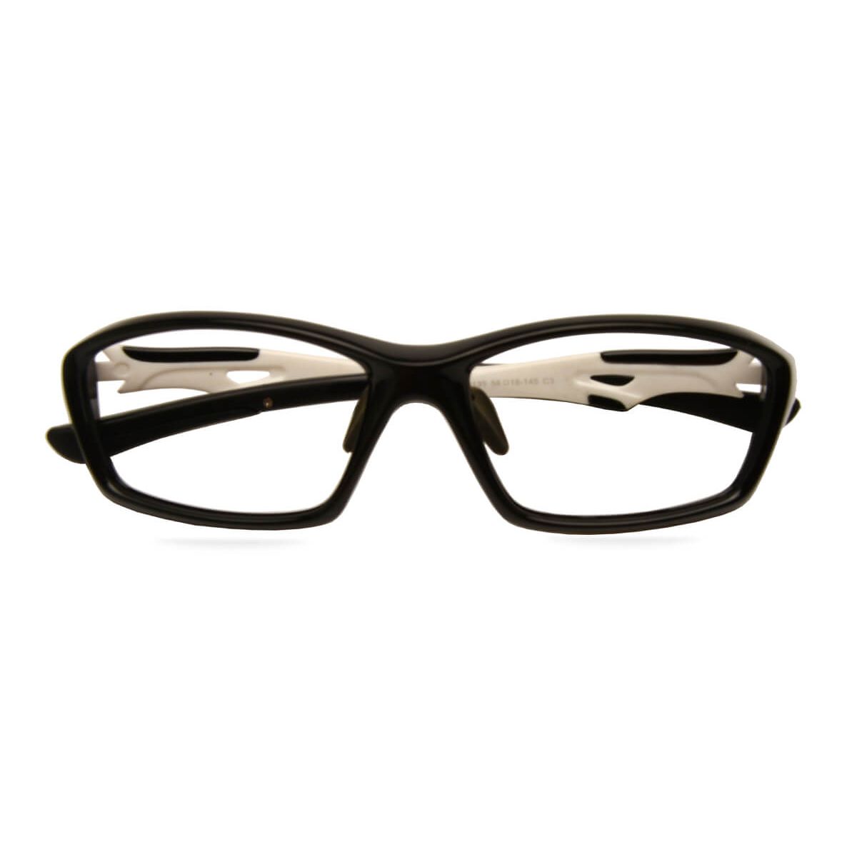 SPORTY GLASSES 5139 Sport Black Eyeglasses Frames | Leoptique
