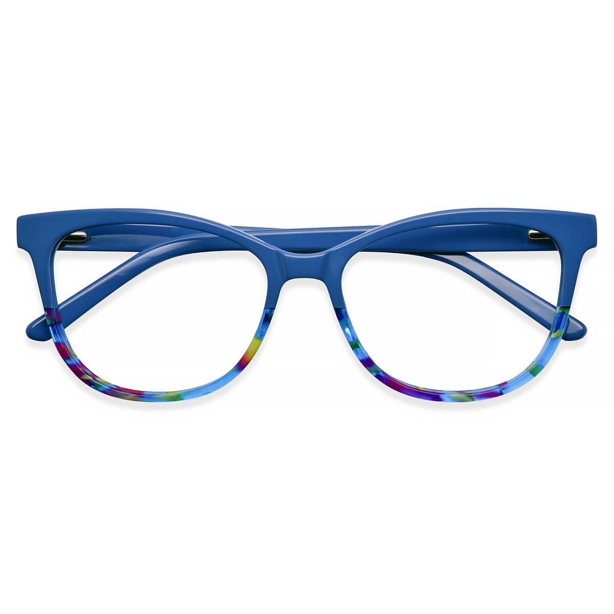 W1007 Cat-eye Butterfly Floral Eyeglasses Frames | Leoptique
