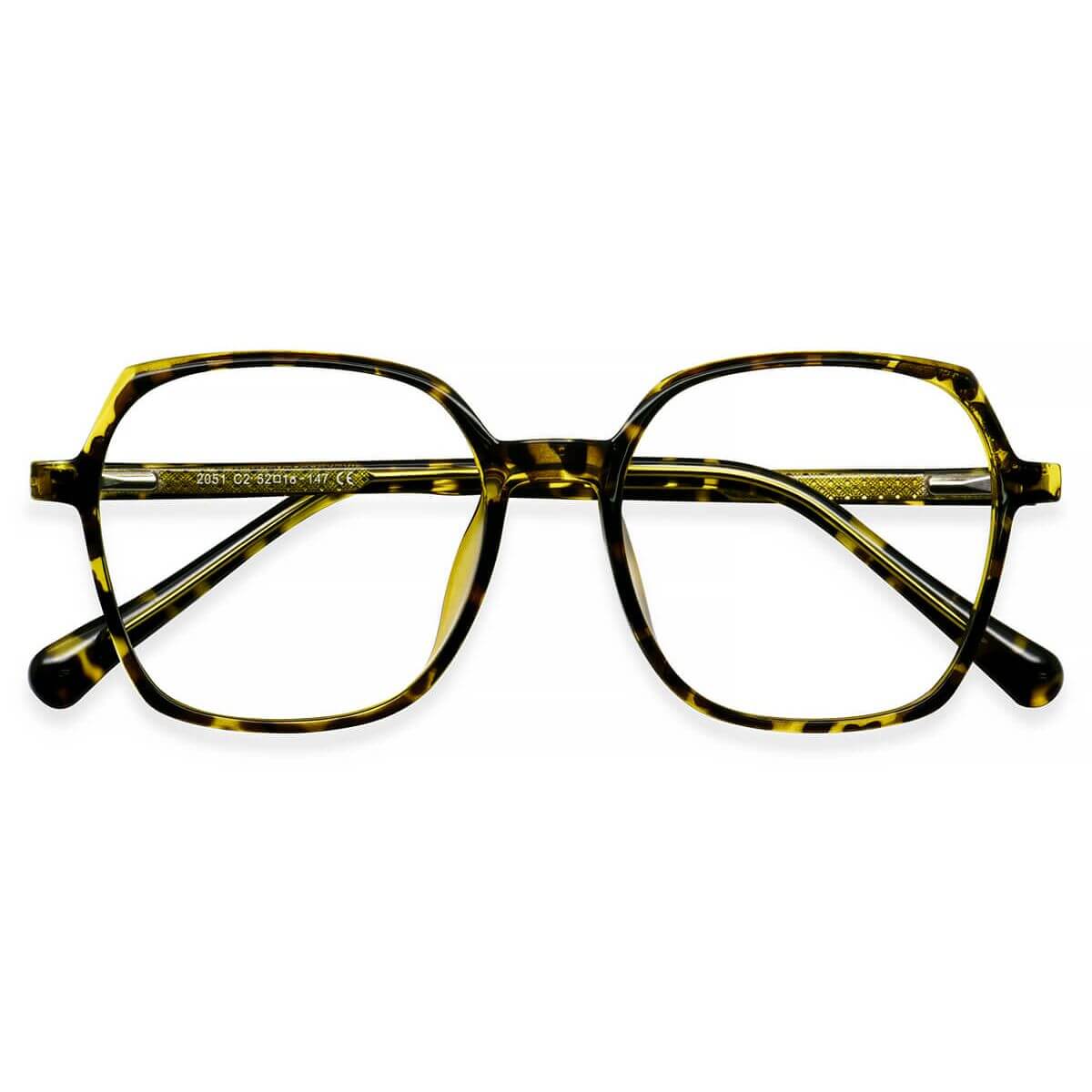 W2051 Round Tortoise Eyeglasses Frames | Leoptique